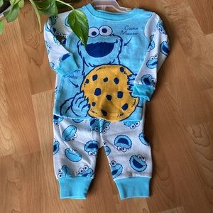 Sesame Street | Pajamas | Sesame Street Cookie Monsters Pajamas | Poshmark